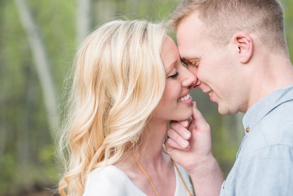 Brad + Oakley • Mountain Engagements - Michelle & Logan Photo + Films