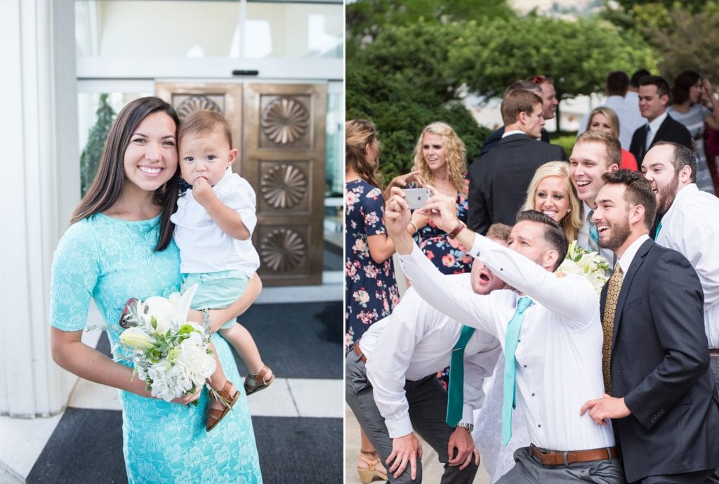 Brad + Oakley • LDS Bountiful Wedding - Michelle & Logan Photo + Films