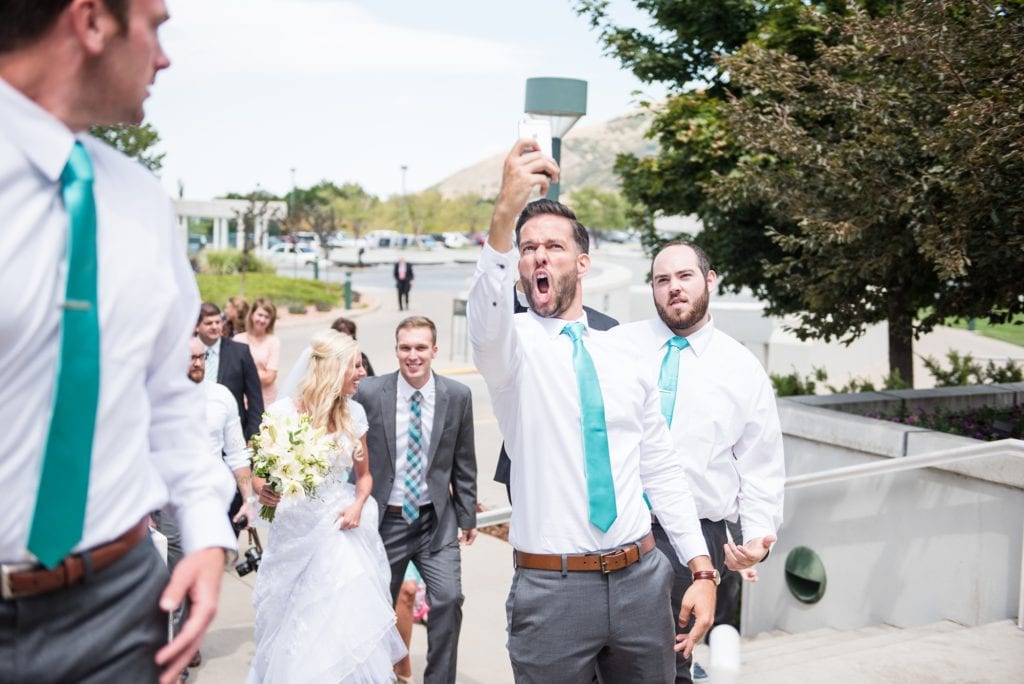 Brad + Oakley • LDS Bountiful Wedding - Michelle & Logan Photo + Films