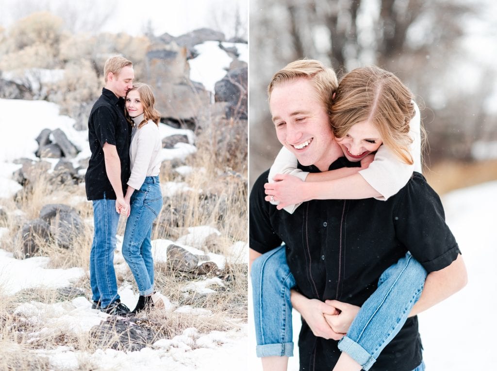 Jordan & Meaghan Winter Engagements - Michelle & Logan Photo + Films
