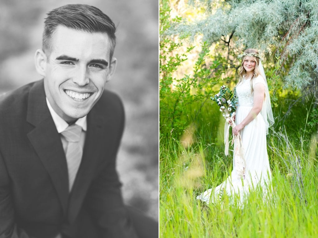 Asher + Grace - Boise Sunset First Look and Formals