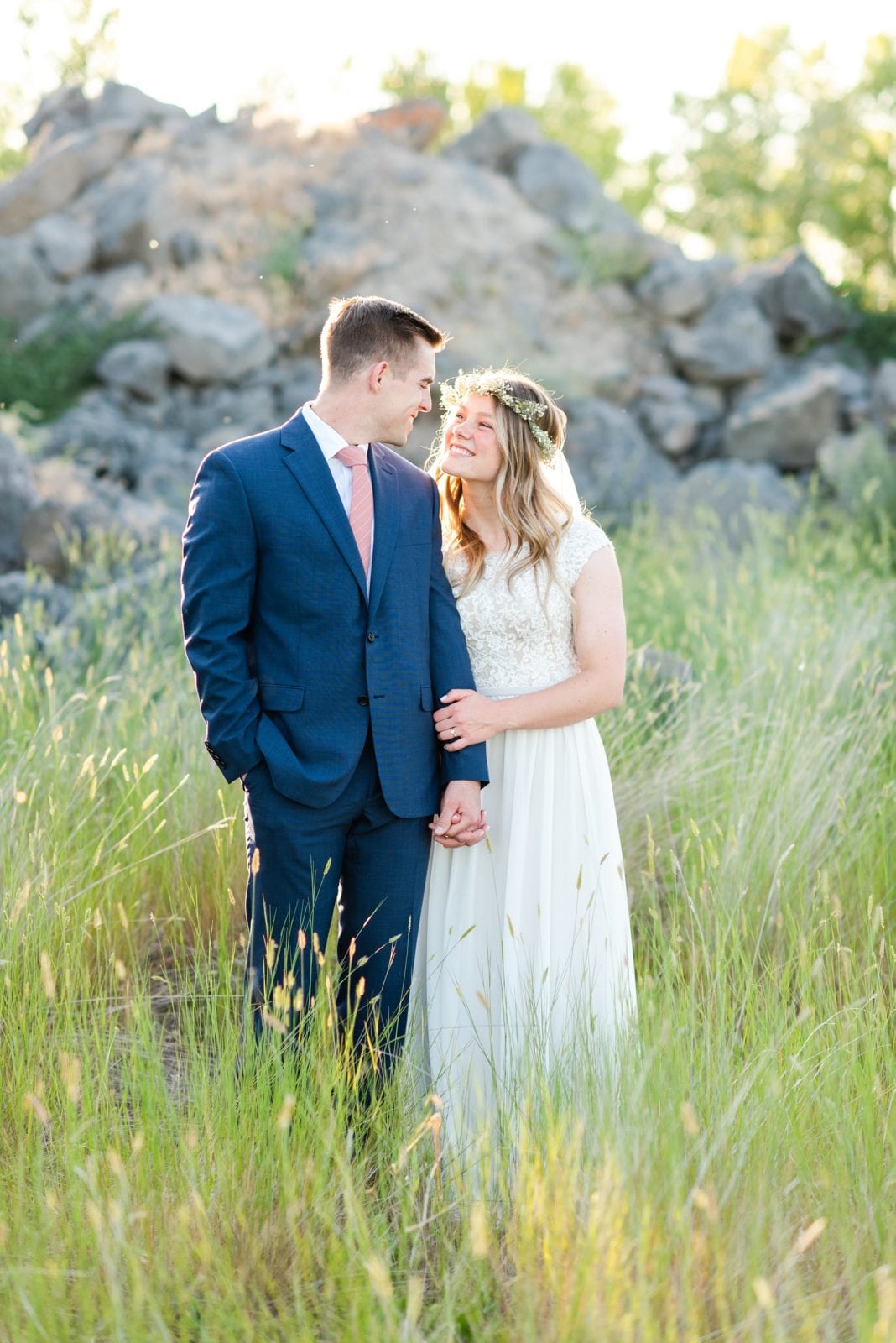 Asher + Grace - Boise Sunset First Look and Formals