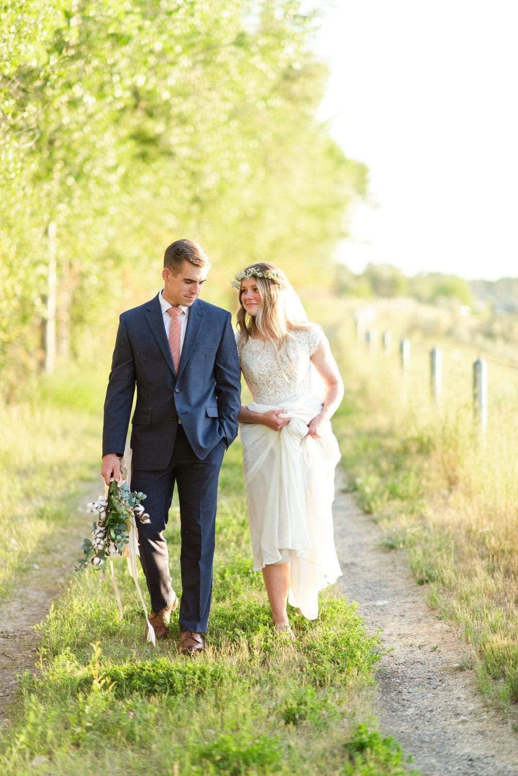 Asher + Grace - Boise Sunset First Look and Formals