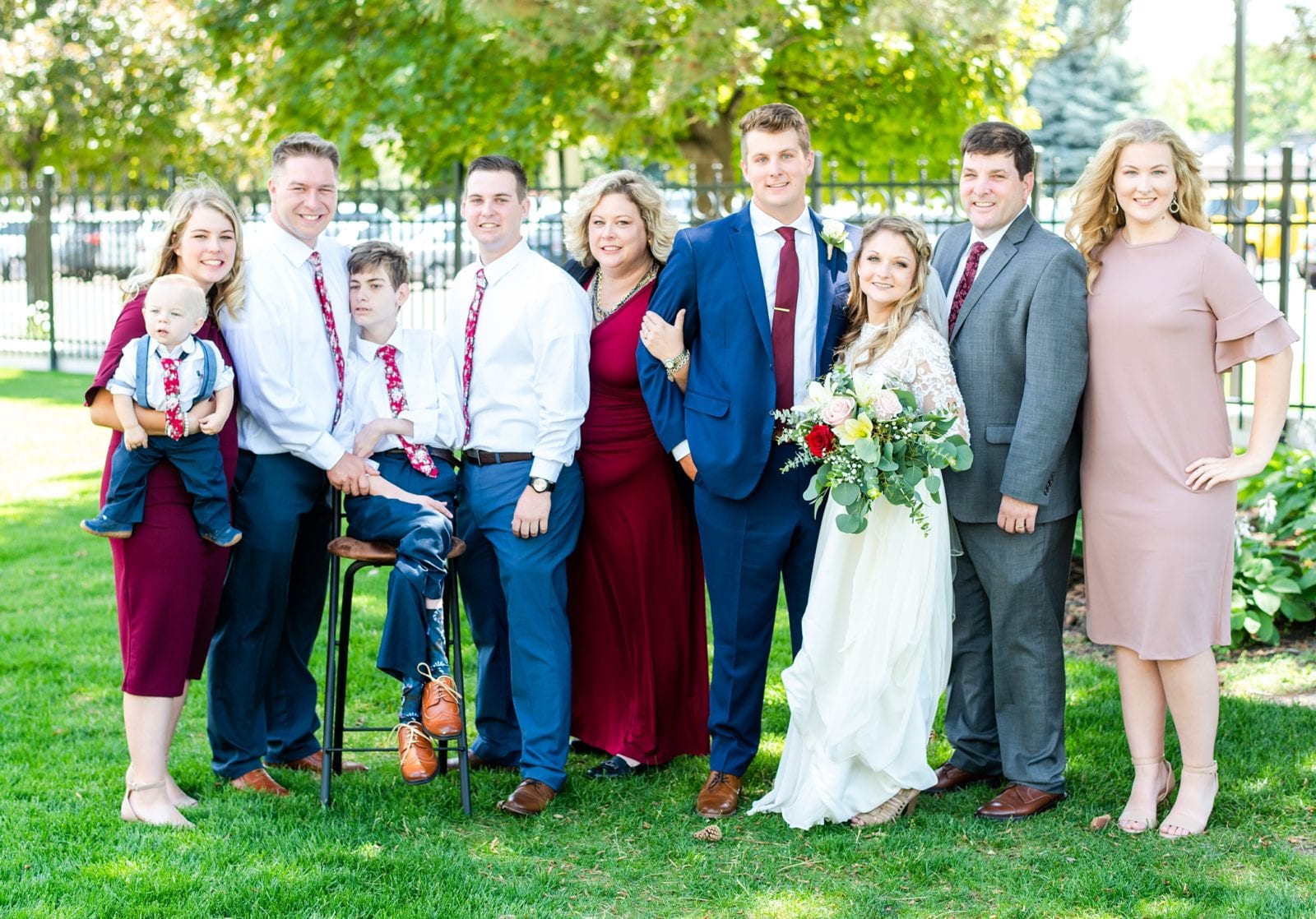 Grayson + Katrina - Idaho Falls Temple Summer Wedding