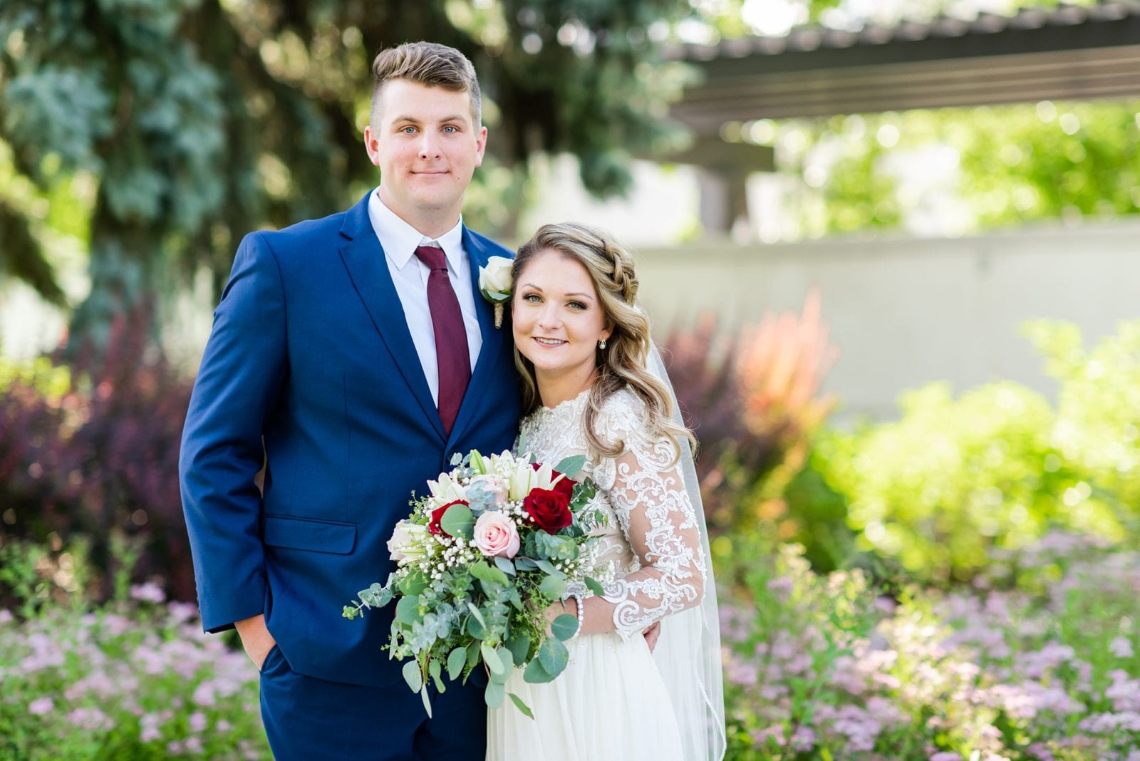 Grayson + Katrina Idaho Falls Temple and Sand Dunes First Look