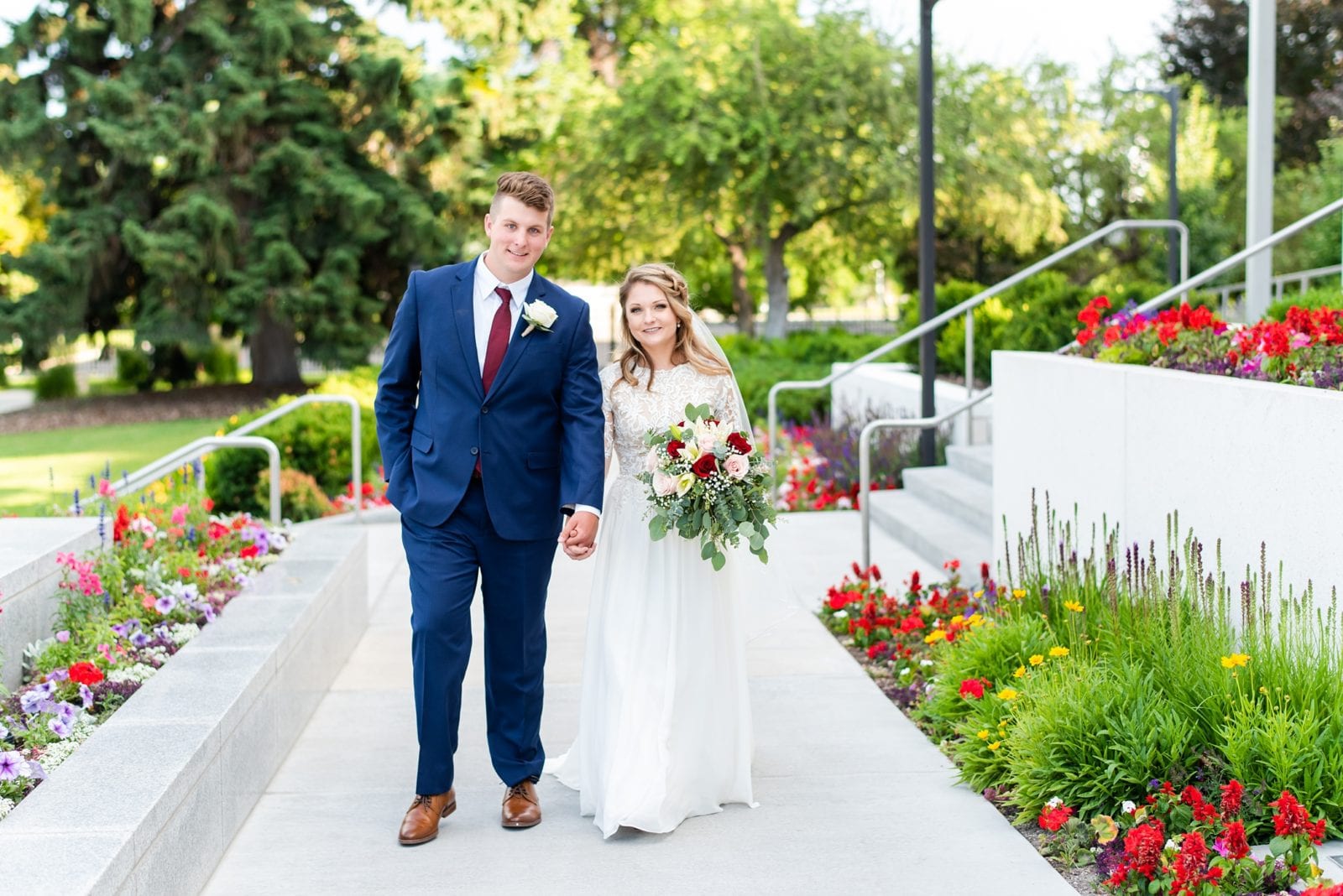 Grayson + Katrina Idaho Falls Temple and Sand Dunes First Look
