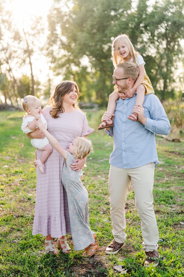 Family Photography in Idaho Falls | The Grover Family