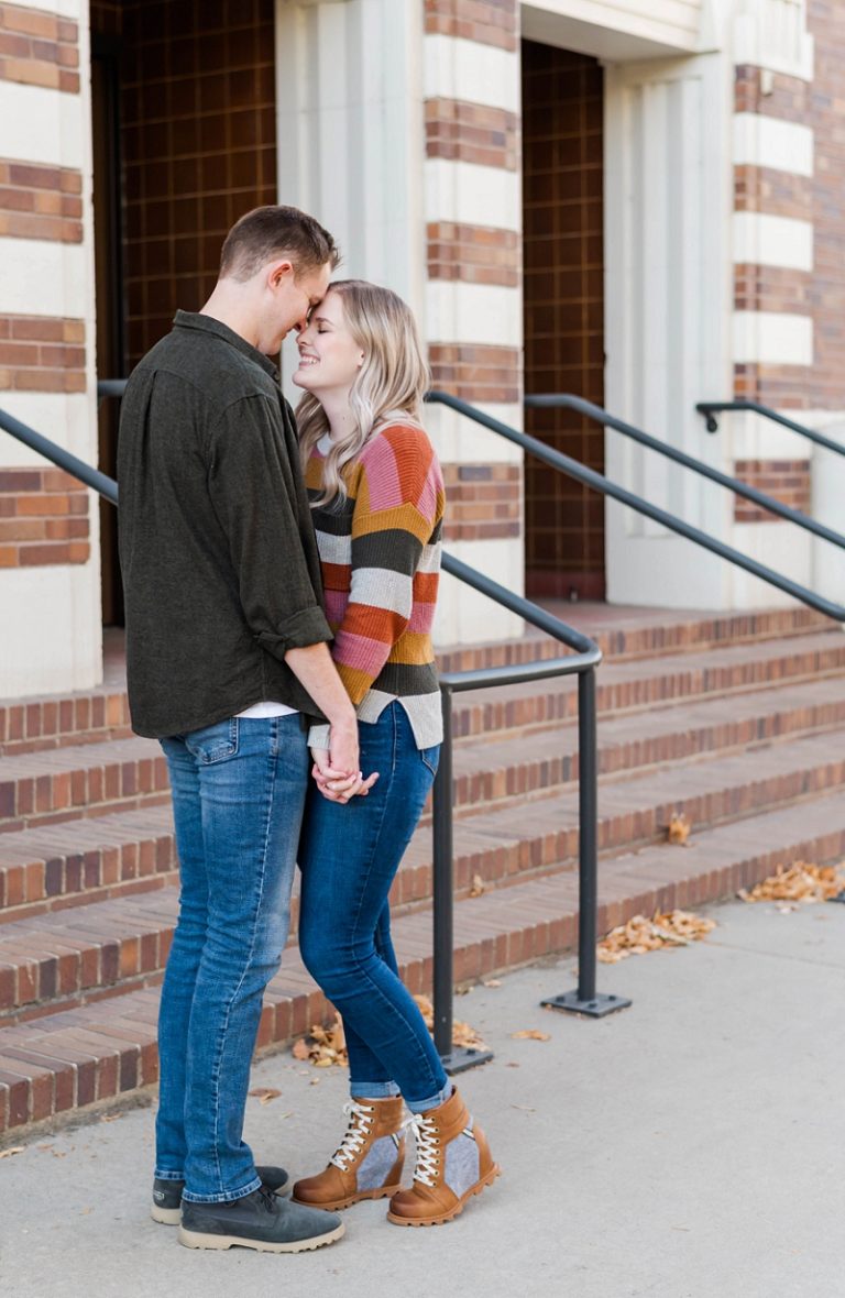 Kathryn Albertson Park Engagement Session | Casey + Abby