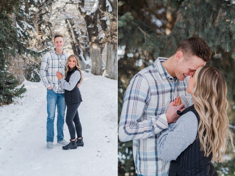 Idaho Falls Engagement Session | Blaine + Shelley