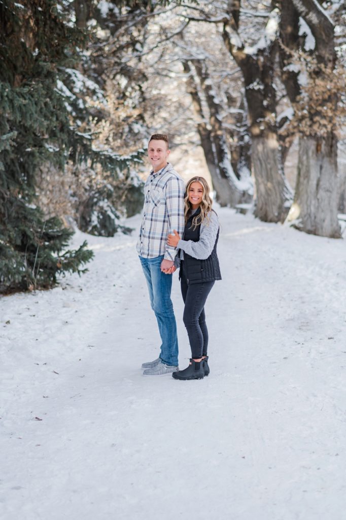 Idaho Falls Engagement Session | Blaine + Shelley