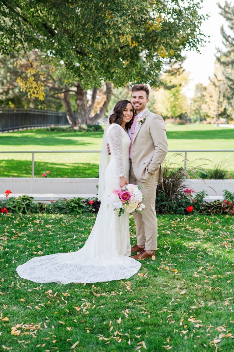 Idaho Falls Temple LDS Wedding | Jace and Rebecca