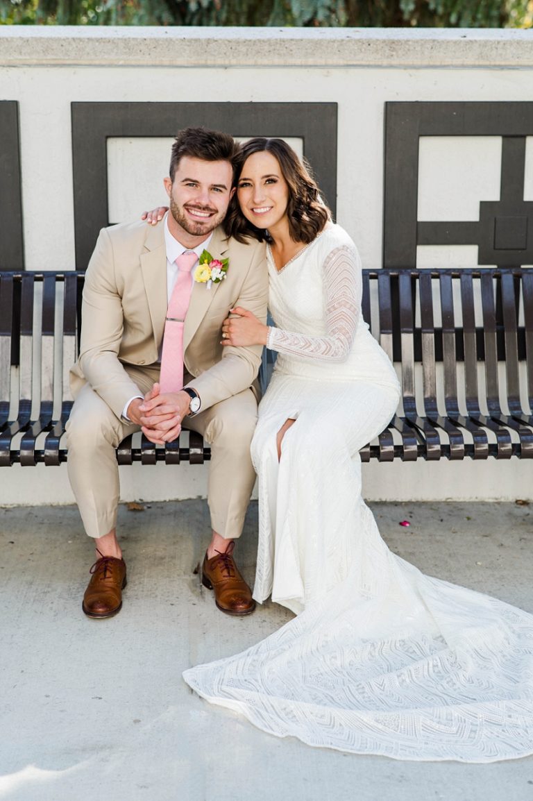 Idaho Falls Temple LDS Wedding | Jace and Rebecca