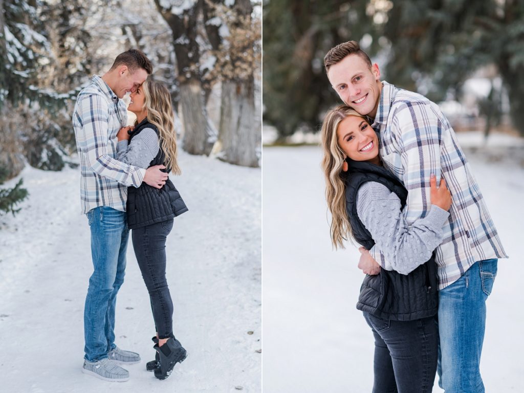 Idaho Falls Engagement Session | Blaine + Shelley