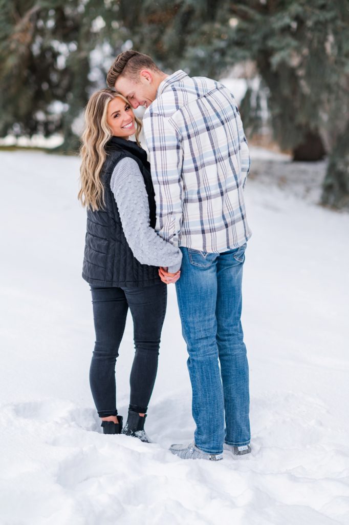 Idaho Falls Engagement Session | Blaine + Shelley