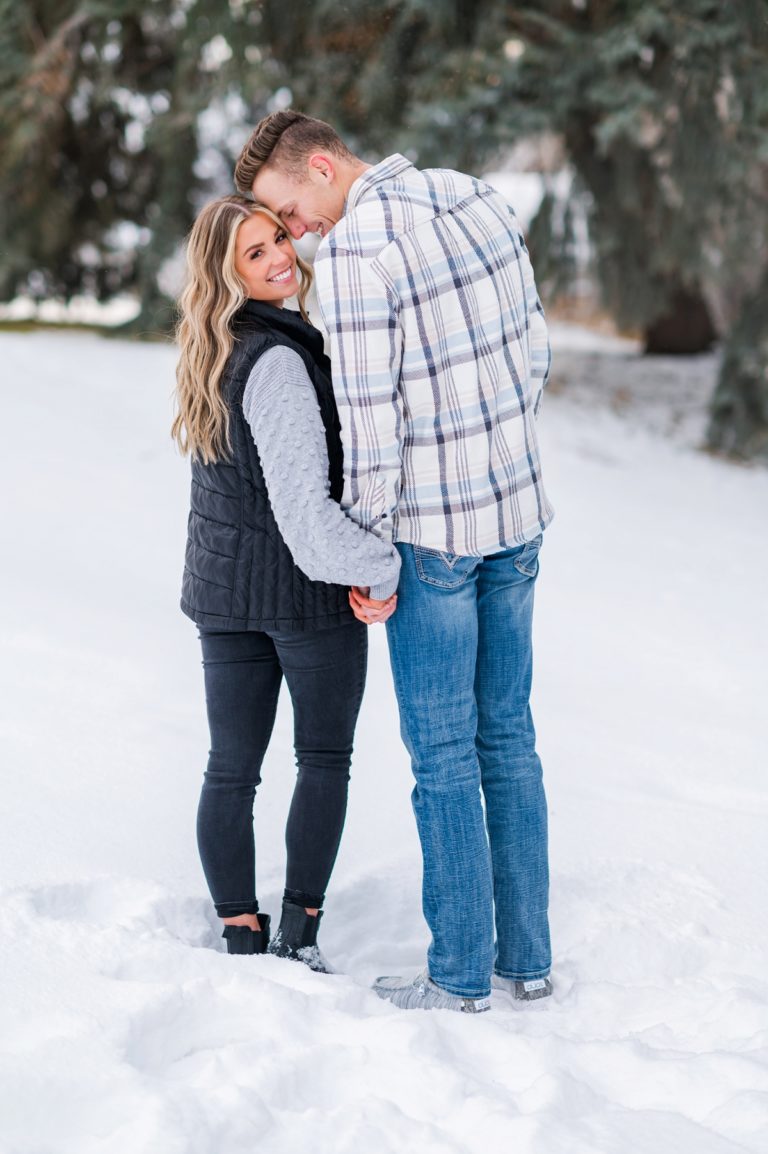 Idaho Falls Engagement Session | Blaine + Shelley
