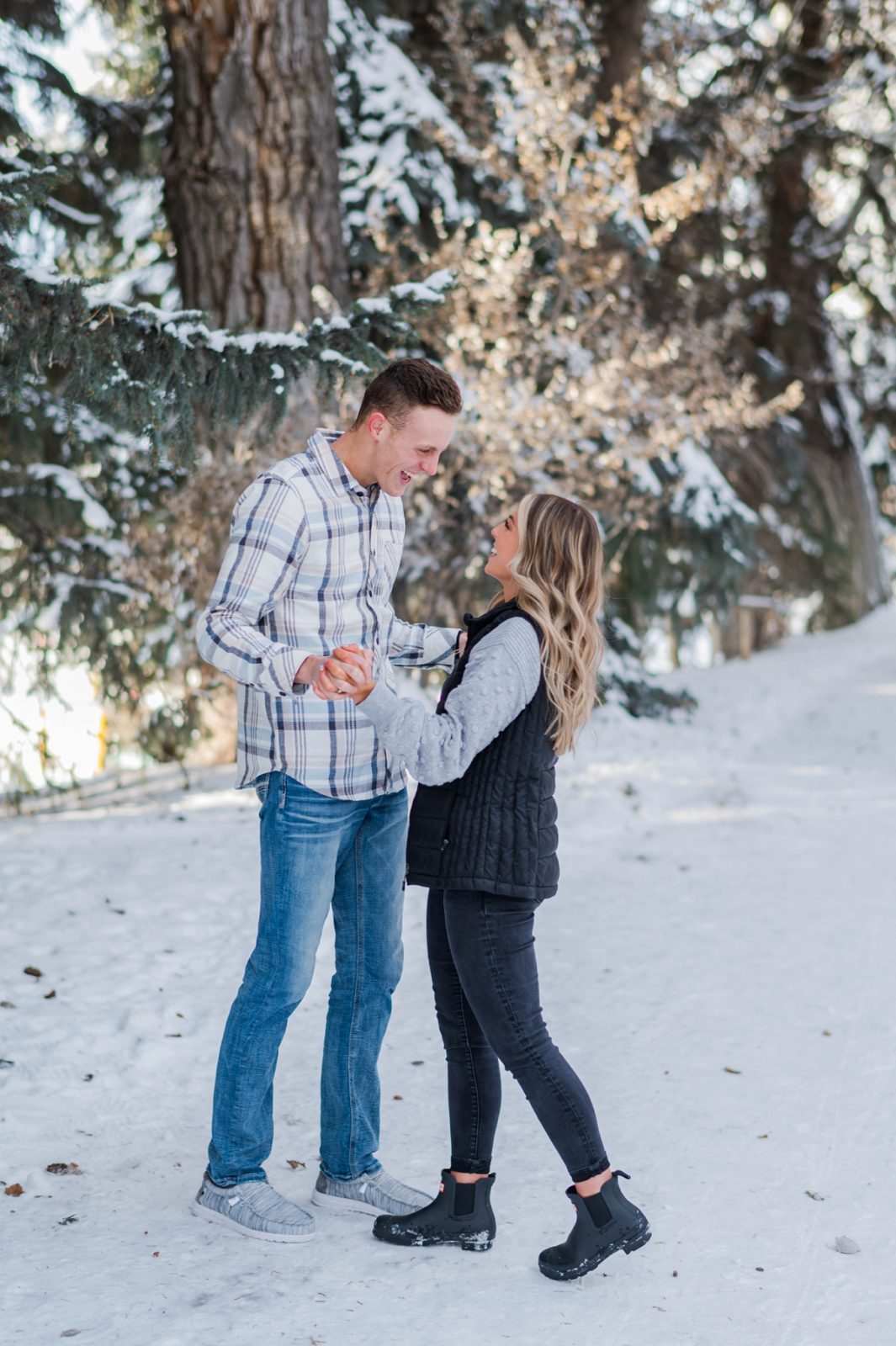 Idaho Falls Engagement Session | Blaine + Shelley