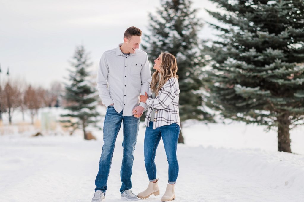 Idaho Falls Engagement Session | Blaine + Shelley