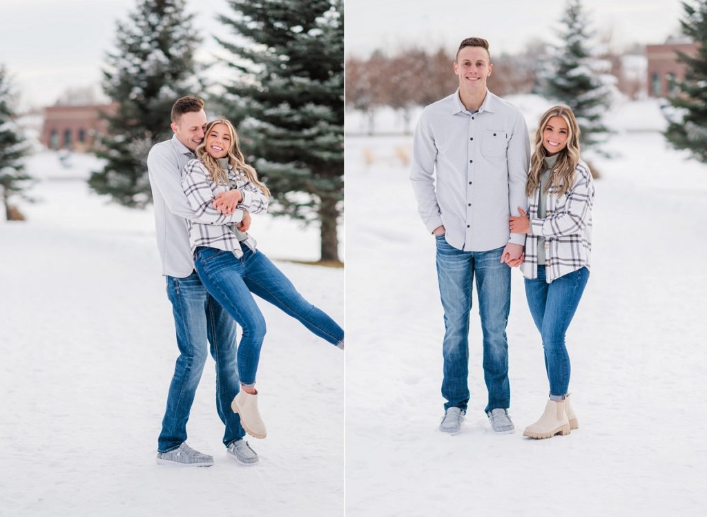 Idaho Falls Engagement Session | Blaine + Shelley