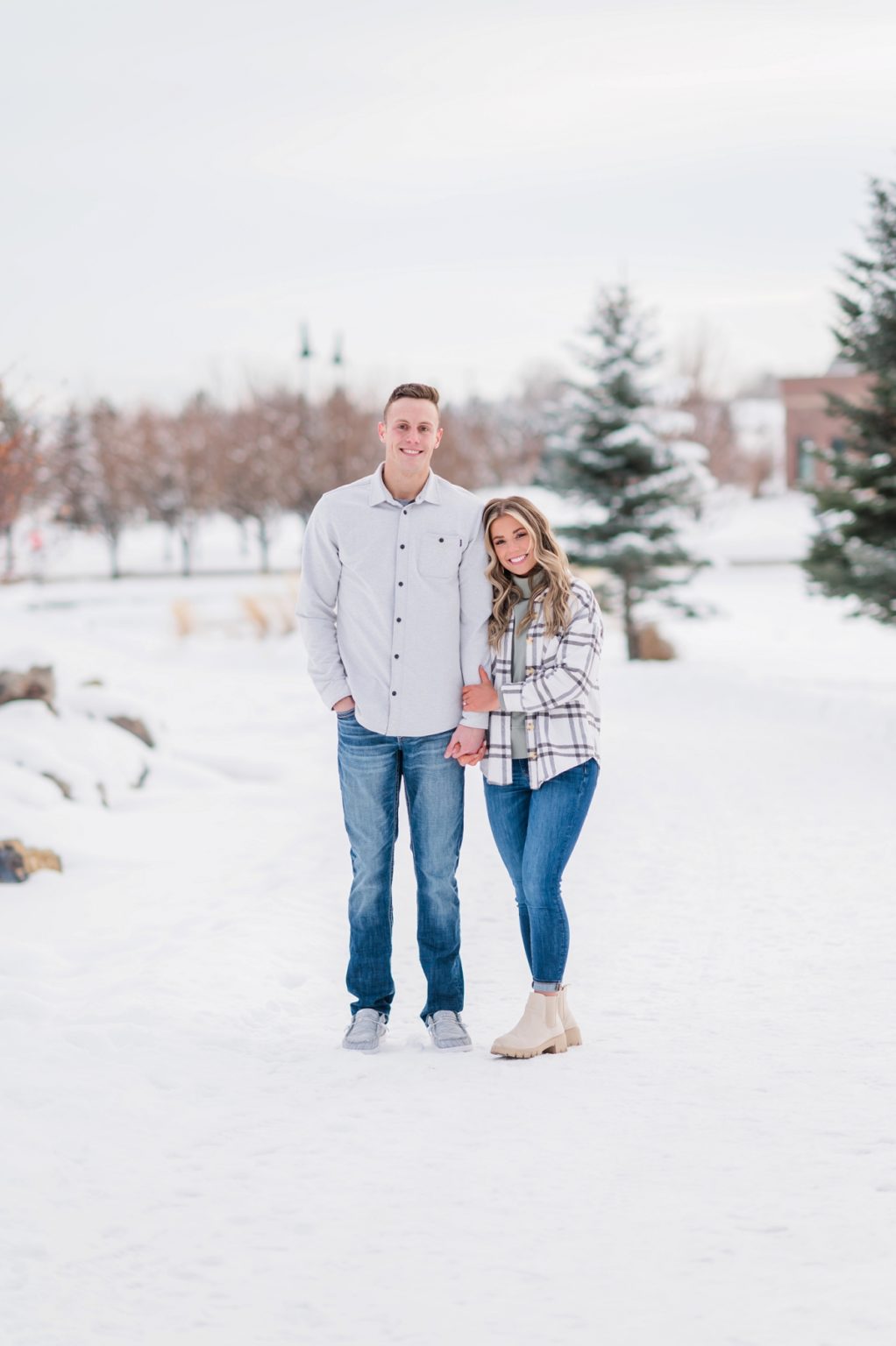 Idaho Falls Engagement Session | Blaine + Shelley