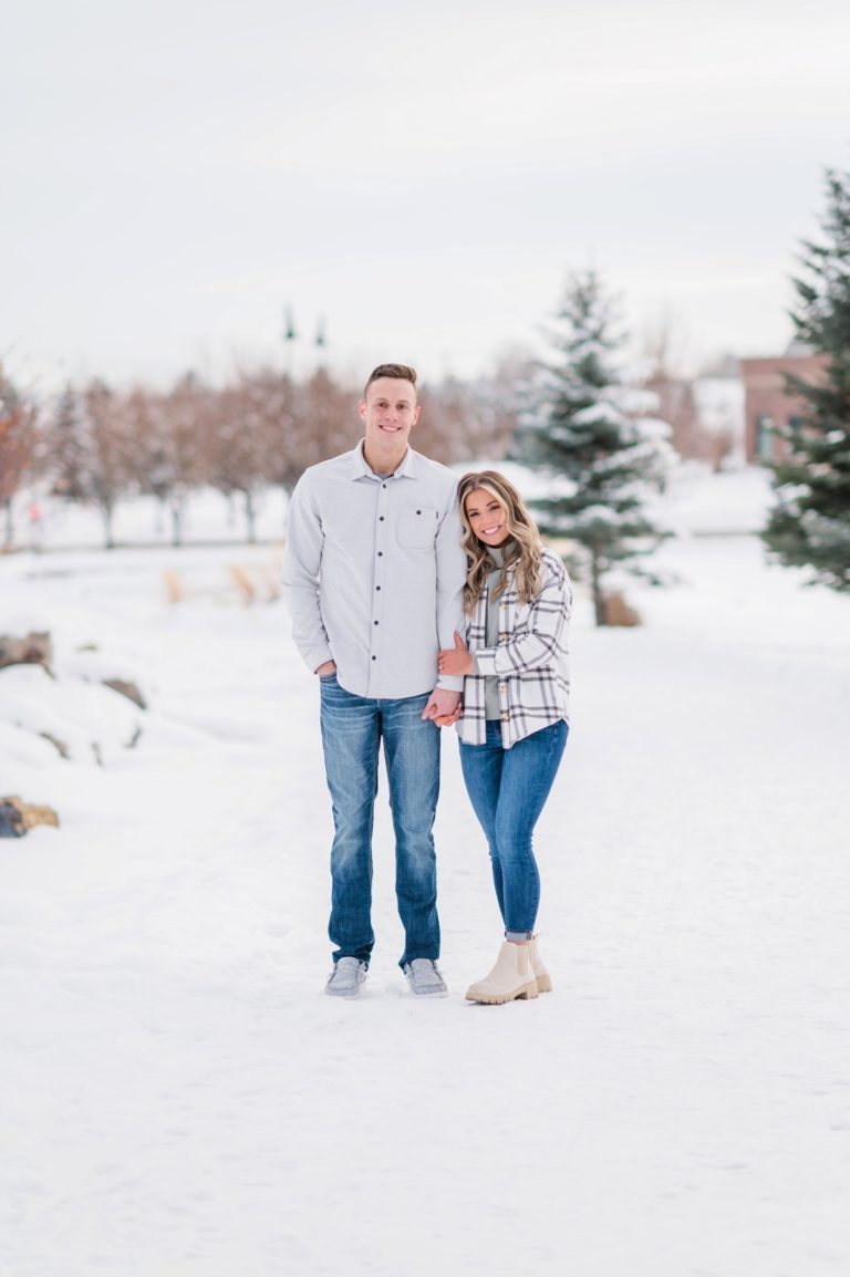 Idaho Falls Engagement Session | Blaine + Shelley