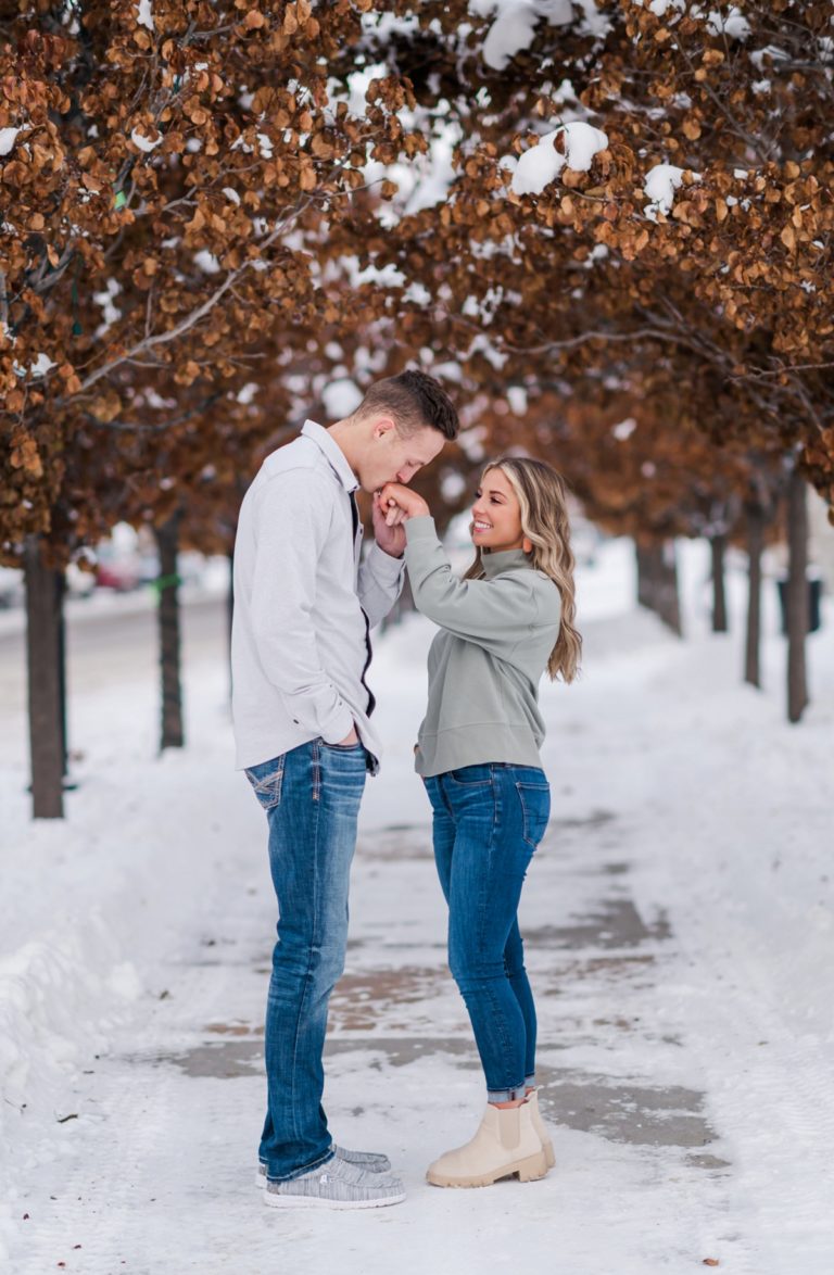Idaho Falls Engagement Session | Blaine + Shelley