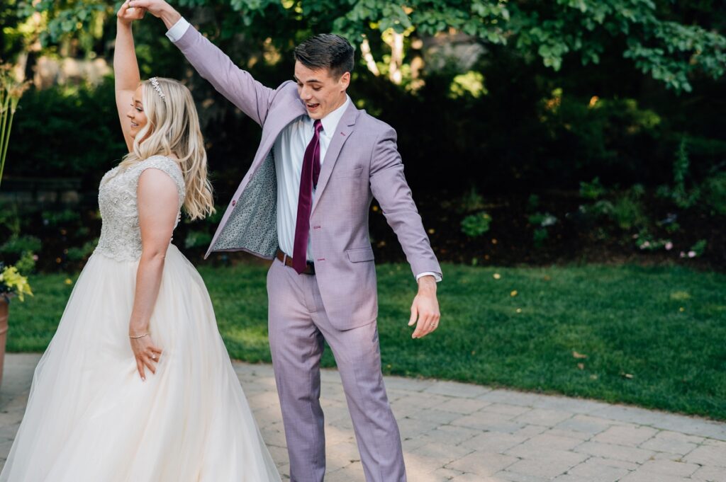 BYU-Idaho Gardens Bridal Session | Jacob & Savannah