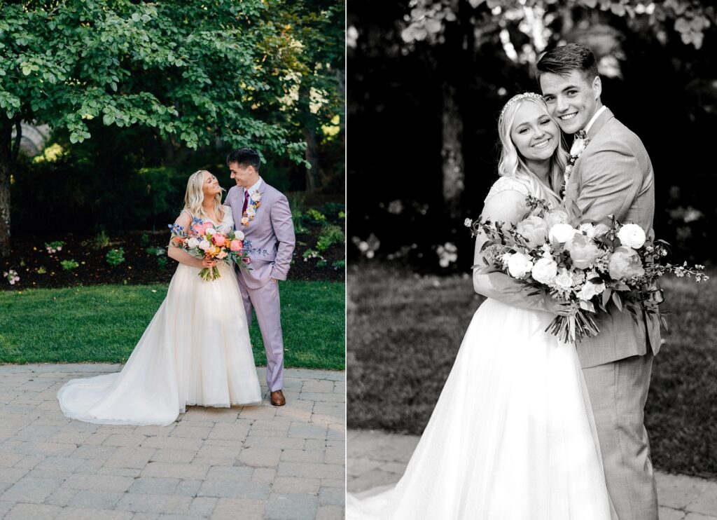 BYU-Idaho Gardens Bridal Session | Jacob & Savannah