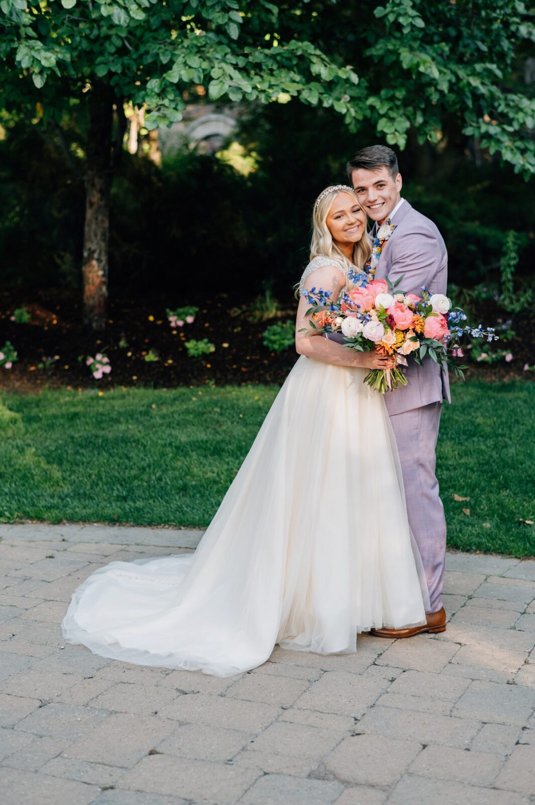 BYU-Idaho Gardens Bridal Session | Jacob & Savannah