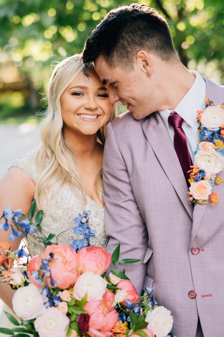 BYU-Idaho Gardens Bridal Session | Jacob & Savannah